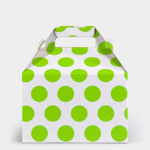 Citrus Dot Gable Box – Under Wraps