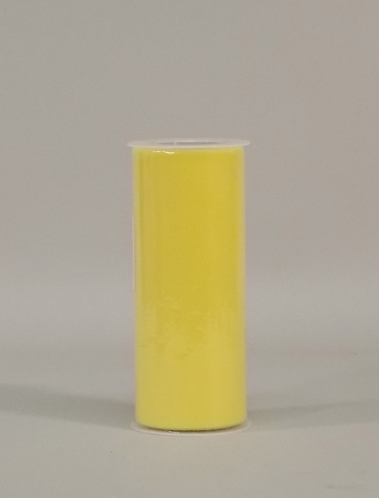 Yellow Tulle Plastic Flanges – Under Wraps